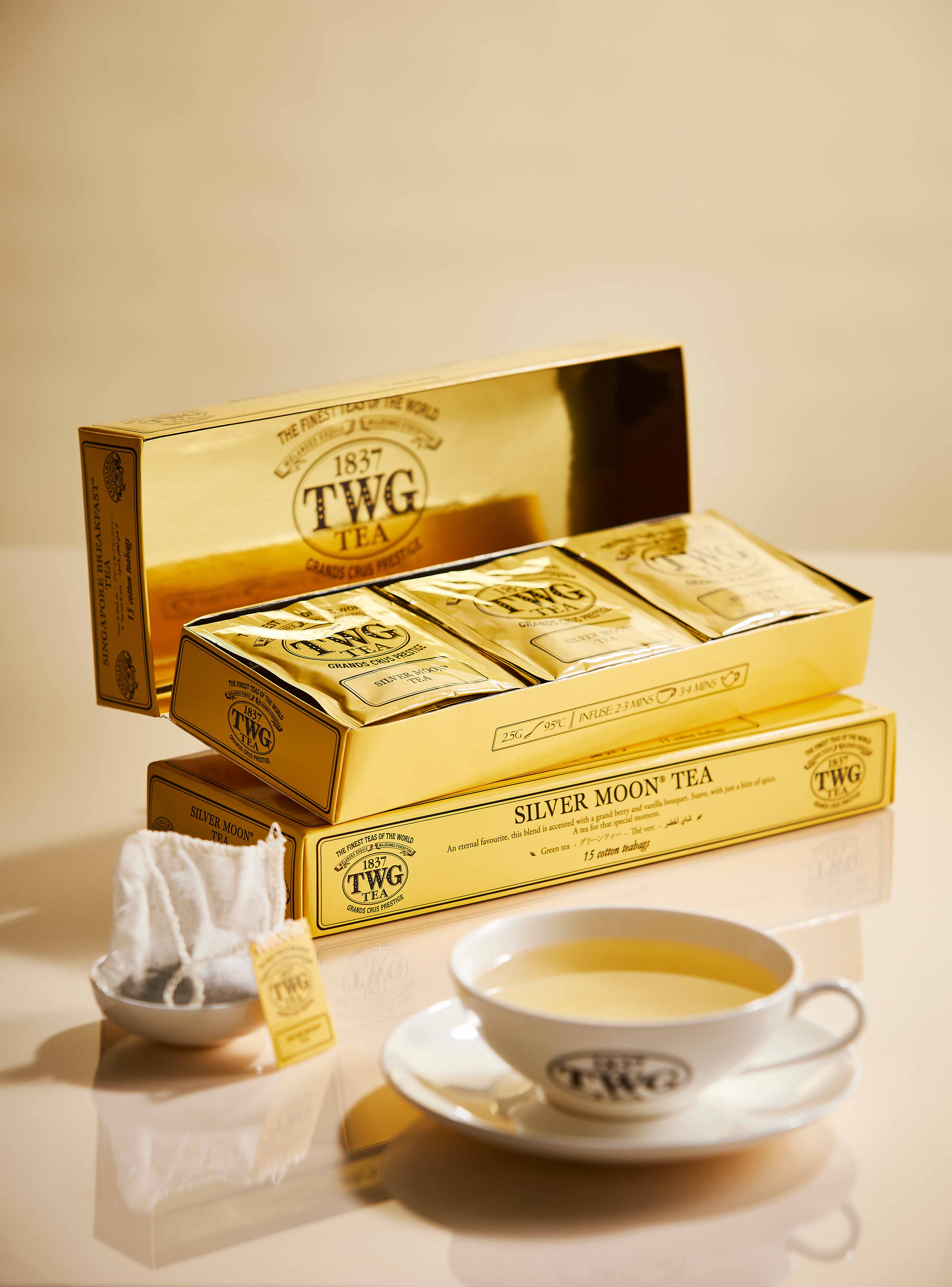 A World of Firsts- Cotton Teabags | TWG Tea