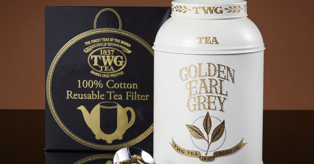 Golden Earl Grey Collector Tea Tin Set | TWG Tea