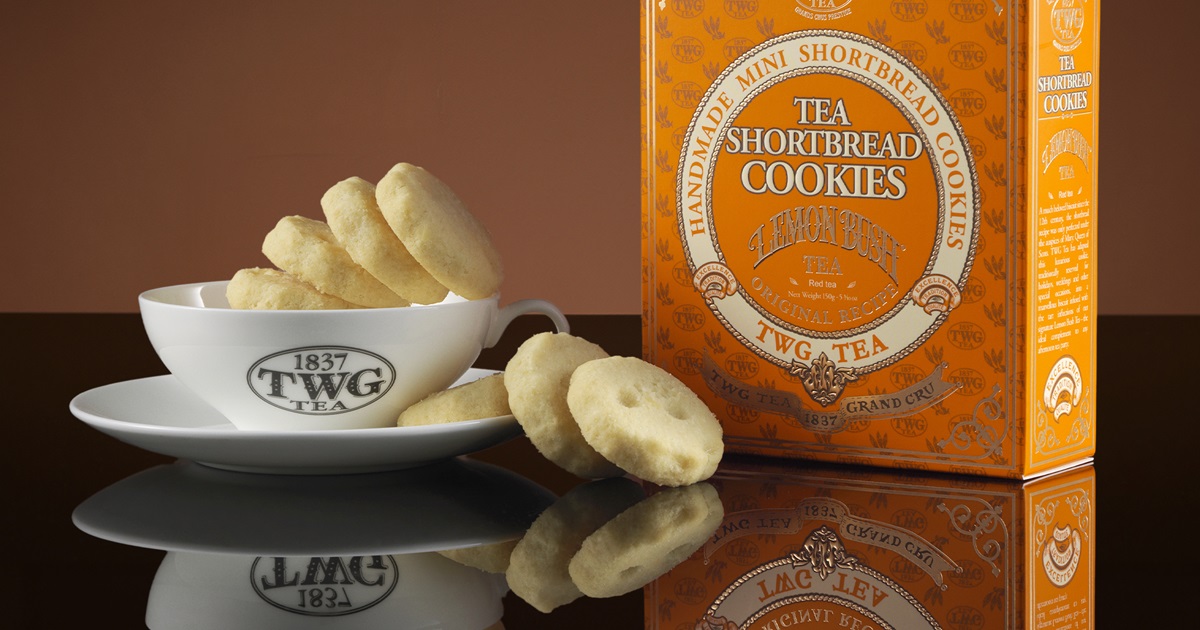 Lemon Bush Tea Shortbread Cookies | TWG Tea