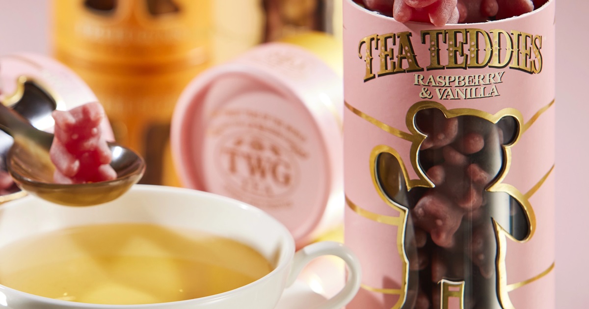 Raspberry & Vanilla Tea Teddies | TWG Tea