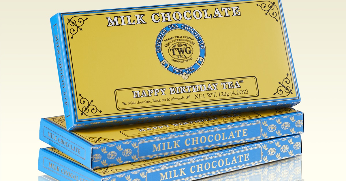 Happy Birthday Tea Chocolate Bar | TWG Tea