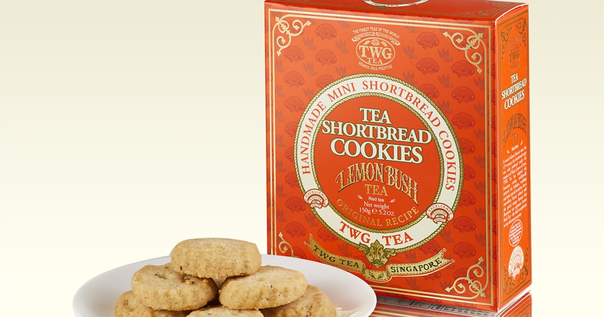 Lemon Bush Tea Shortbread Cookies | TWG Tea