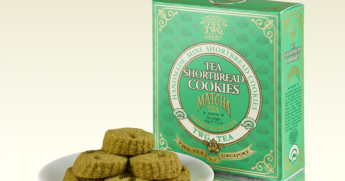 Matcha Shortbread Cookies | TWG Tea