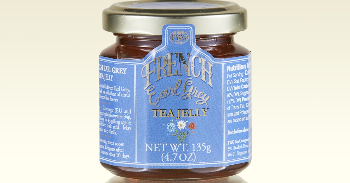 French Earl Grey Tea Jelly, 135g | TWG Tea