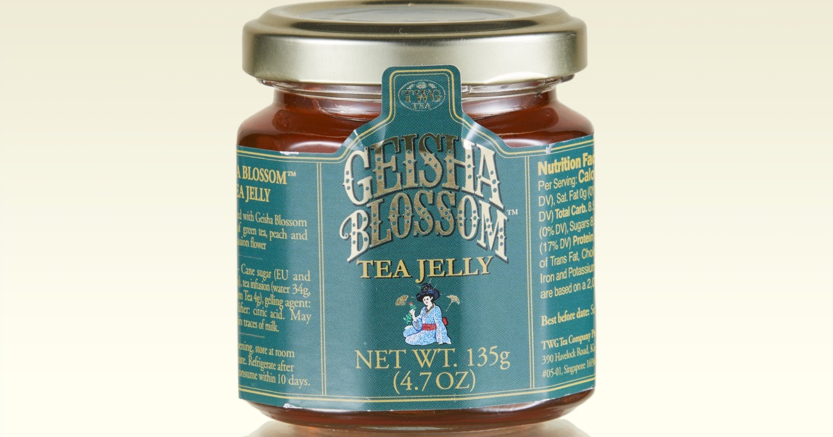 Geisha Blossom Tea Jelly, 135g | TWG Tea