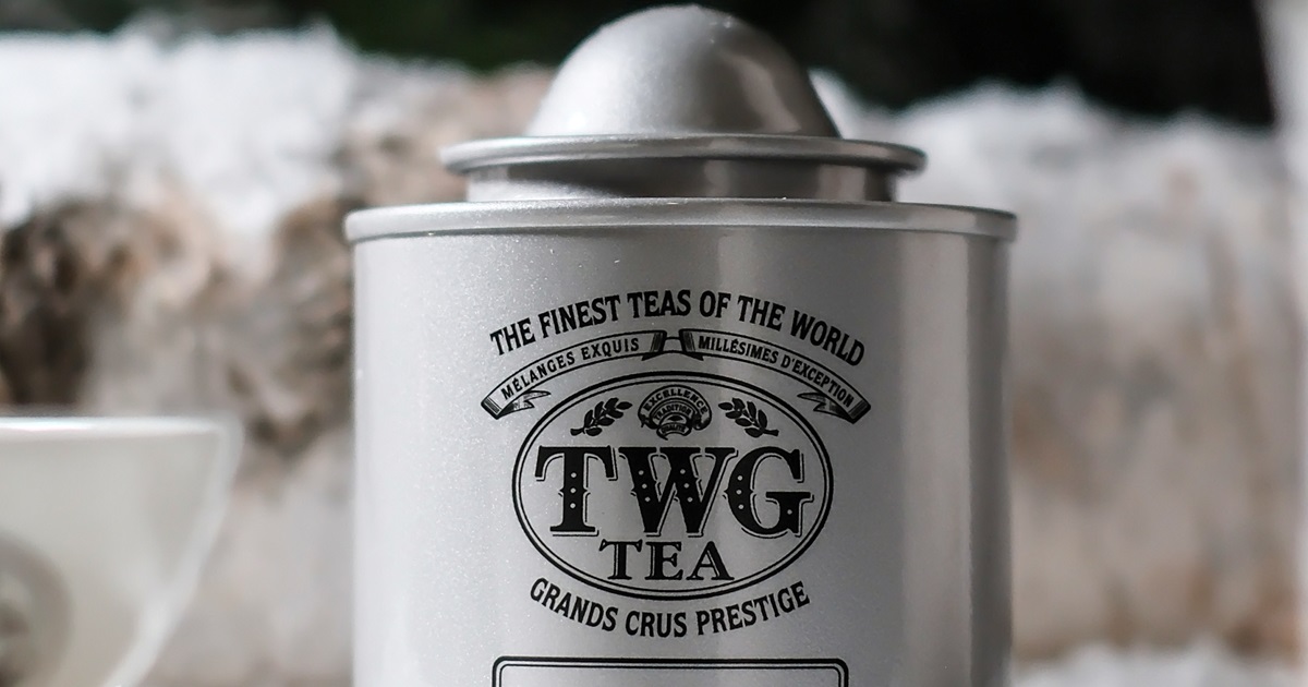 Saturn Tea Tin in Silver (50g) | TWG Tea