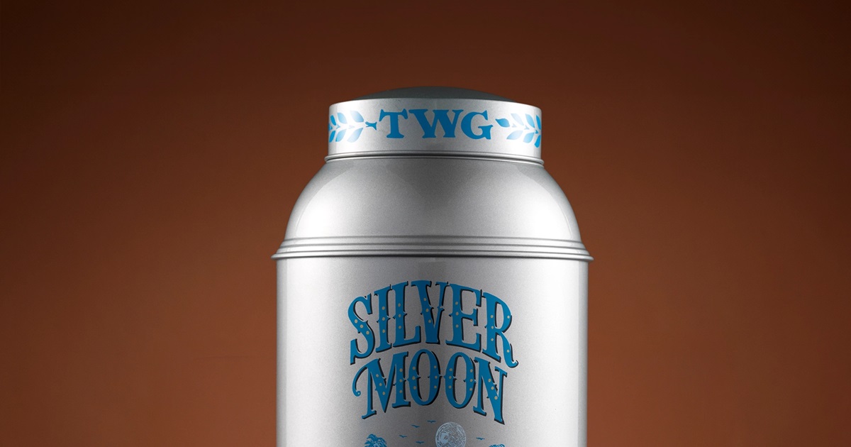 Collector's Tea Tin, Silver Moon Tea, 1kg (Tin Only) | TWG Tea