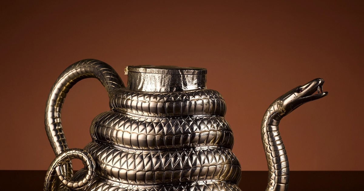 Sahara Teapot with Silver Plating (600ml) | TWG Tea