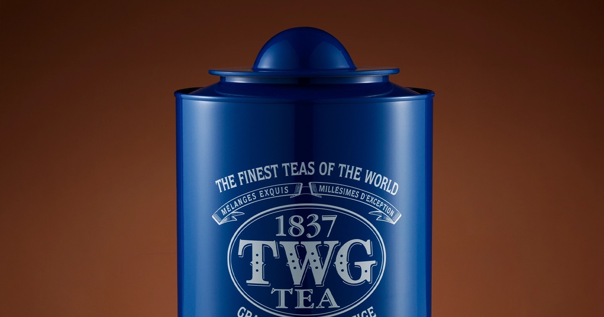 Saturn Tea Tin in Blue (250g) | TWG Tea