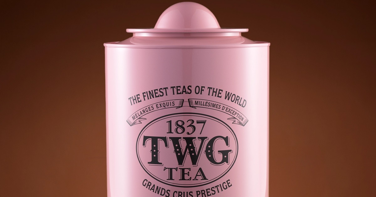 Saturn Tea Tin in Pink (250g) | TWG Tea