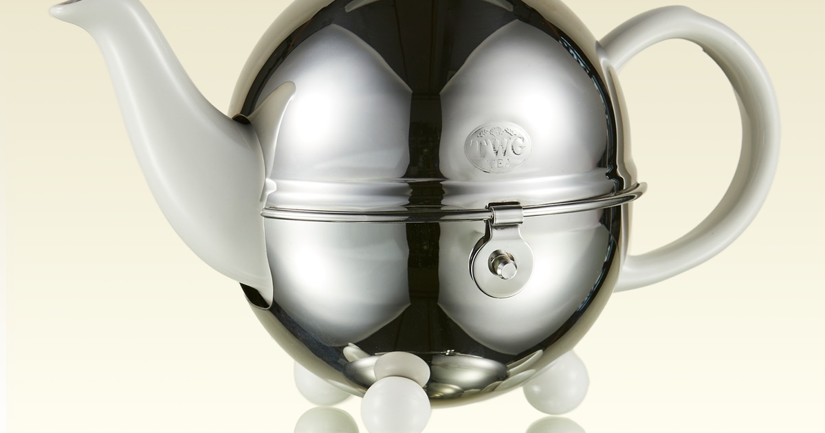 Design Teapot in White (500ml) | TWG Tea