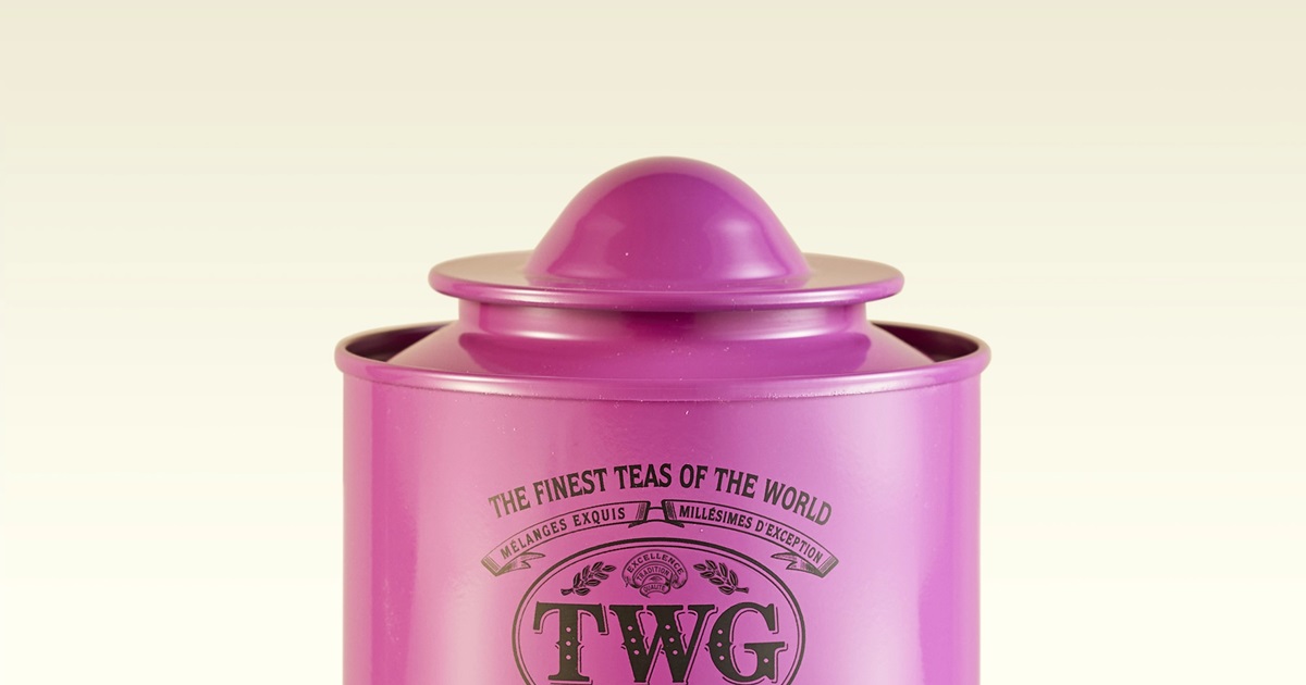 Saturn Tea Tin in Violet (100g) | TWG Tea