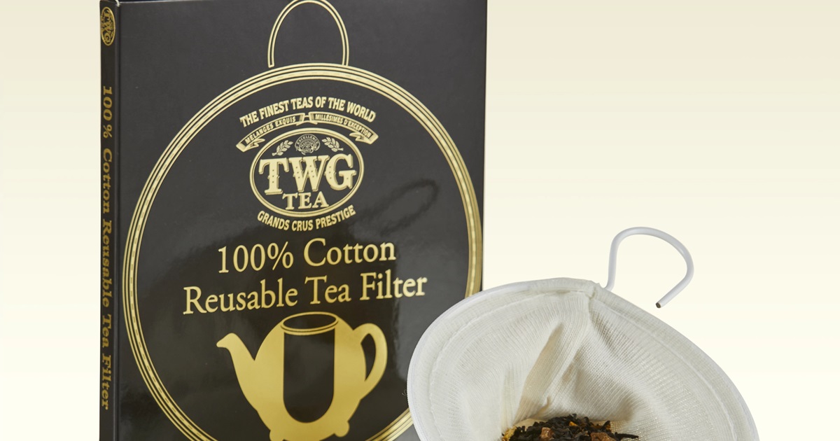 Reusable Cotton Tea Filter (Large) | TWG Tea