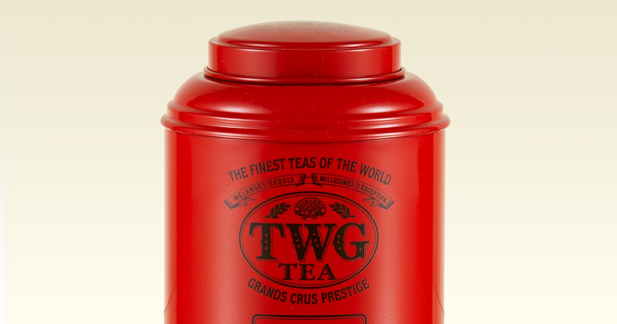 Classic Tea Tin in Red (150g) | TWG Tea
