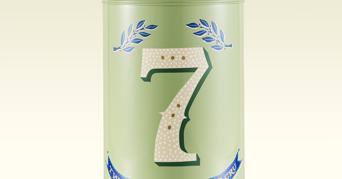 Hand-Painted Artisan Tea Tin, Number 7 Tea | TWG Tea