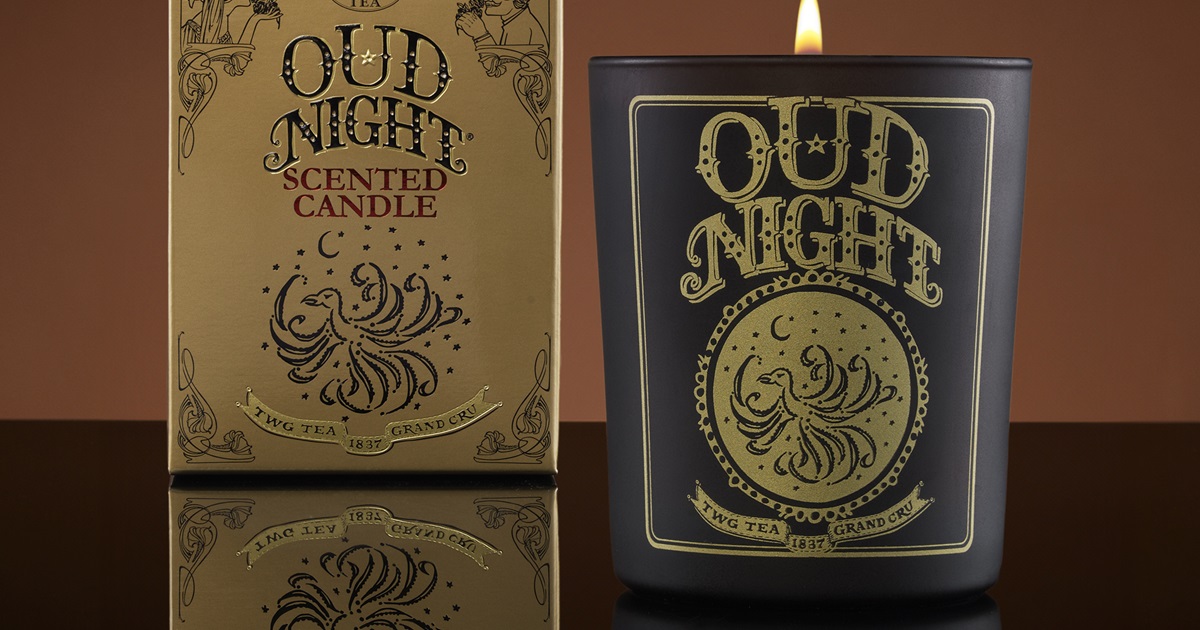 Oud Night Tea Scented Candle | TWG Tea